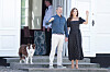 Dronning Mary stråler i sommerens trendy polkadotter på Gråsten Slott